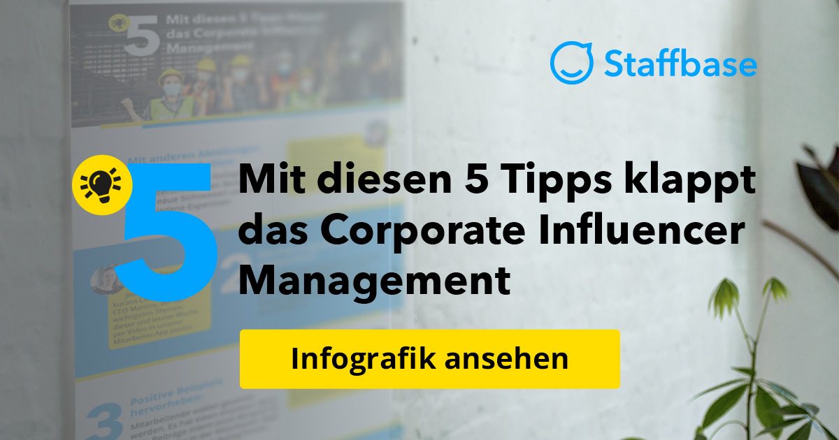 Download: 5 Tipps für Ihr Corporate Influencer Management