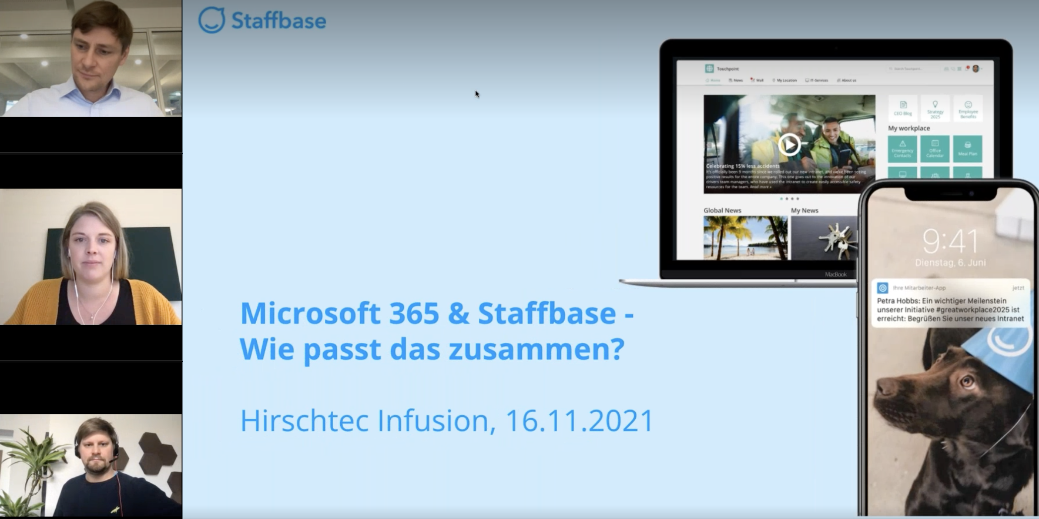 Microsoft 365 und Staffbase-Intranet – Wie passt das zusammen?