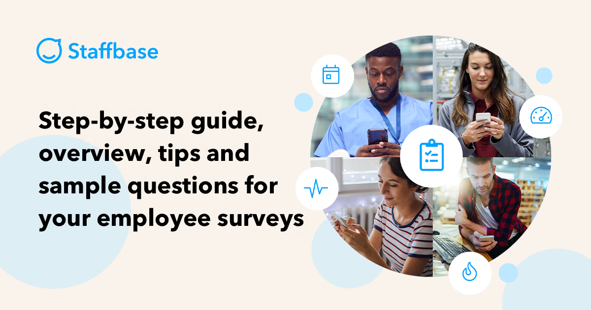 Guide, tips und sample questions for your employee surveys