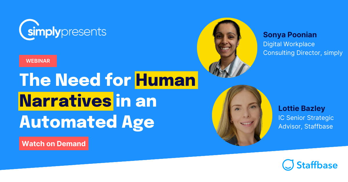 The Need for Human Narratives in an Automated Age