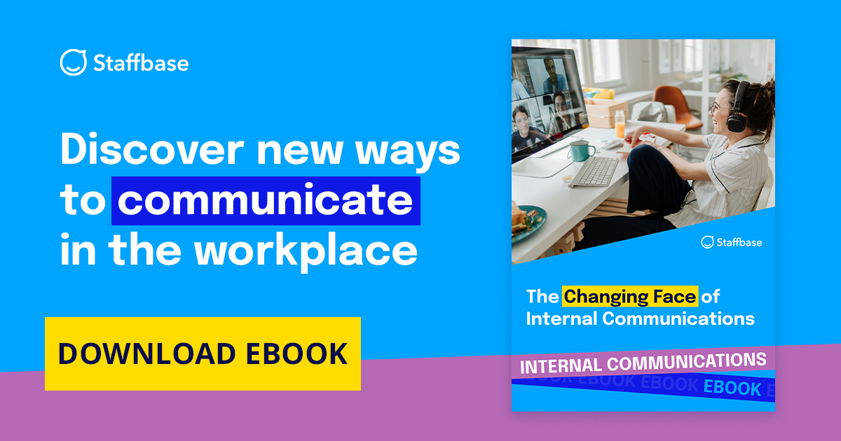 The Changing Face of Internal Communications eBook