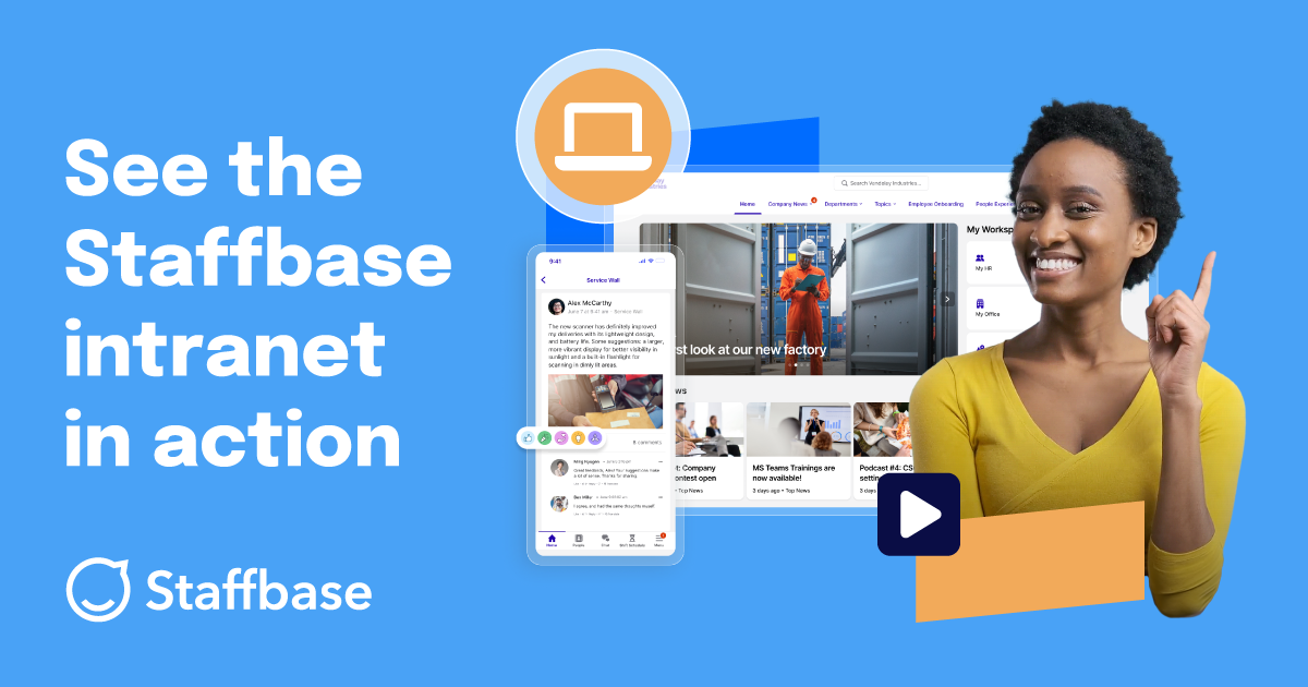 Discover Staffbase Intranet the #1 Intranet for Communications & Engagement